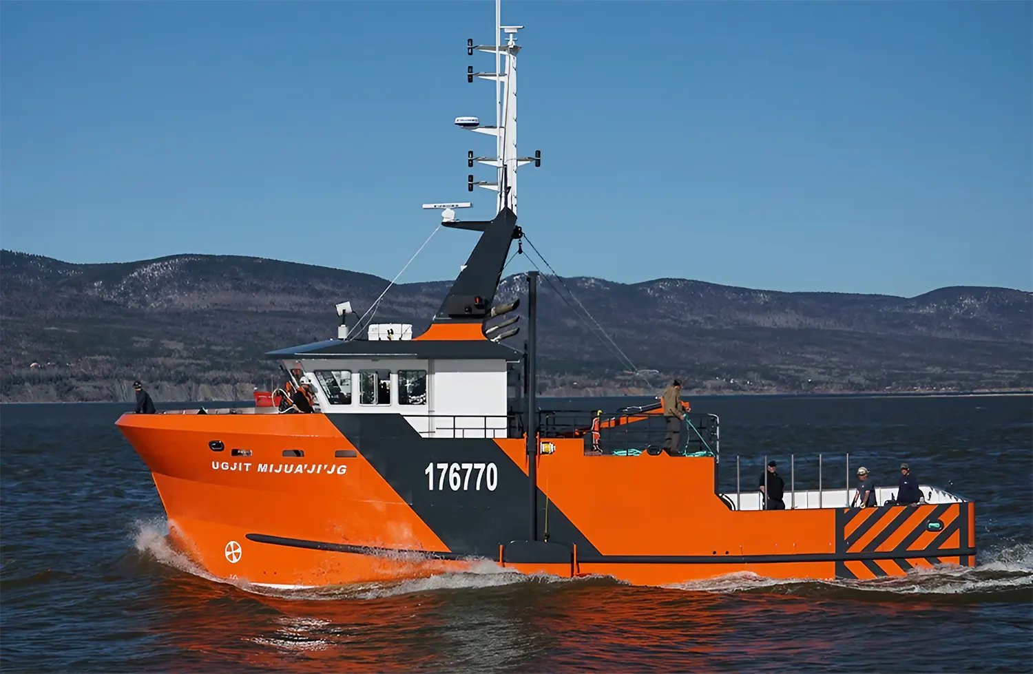 Cummins QSK19 Motorlu Çok Amaçlı Balıkçı Gemisi Teslimi